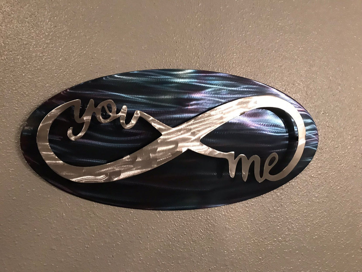 Infinity Sign - Metal Wall Decor – Mind Bending Metal Art