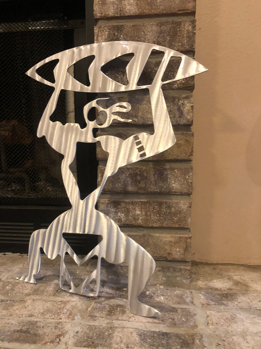 Hawaiian Petroglyph Surfer – Mind Bending Metal Art